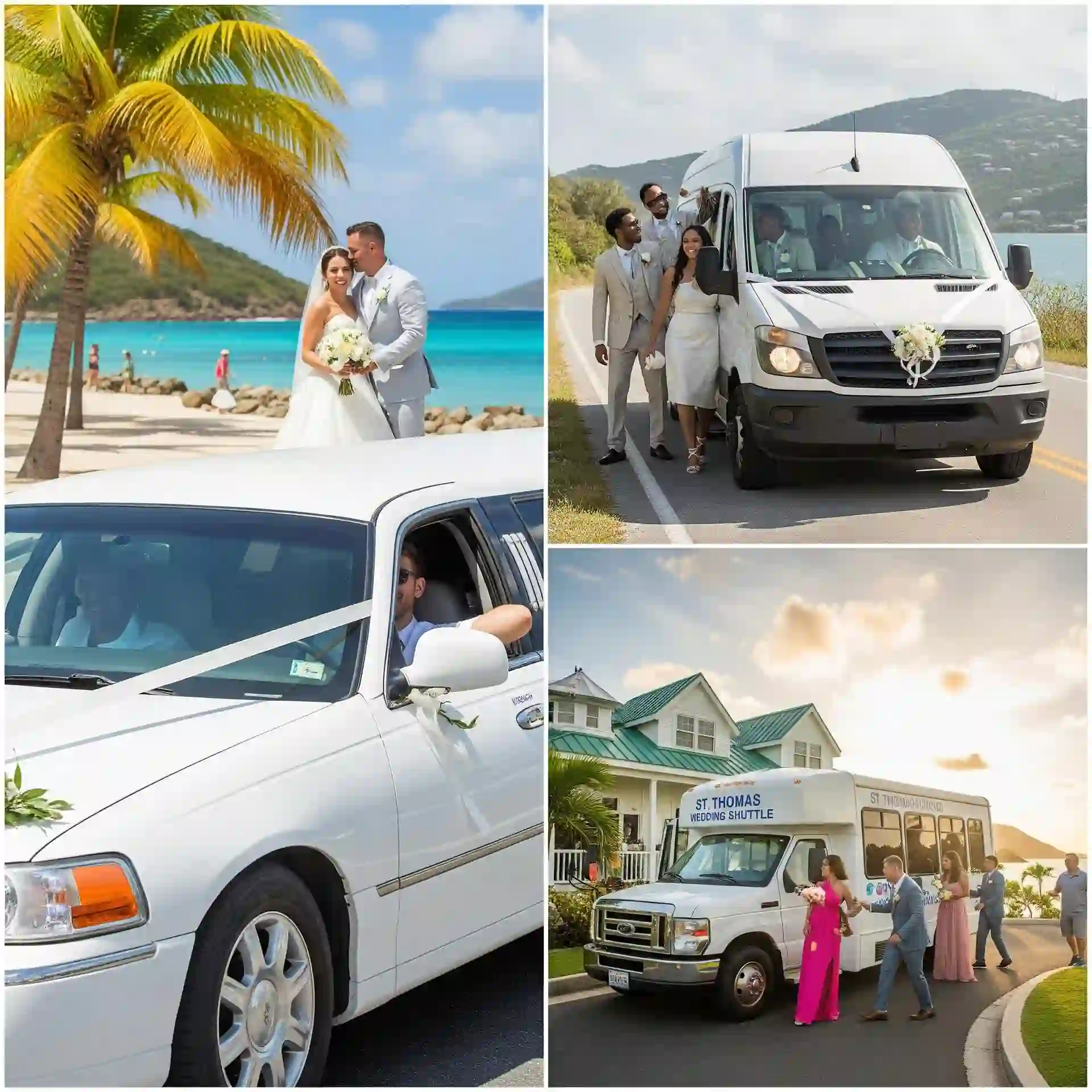 Weddings in St. Thomas | Luxury Wedding Transport